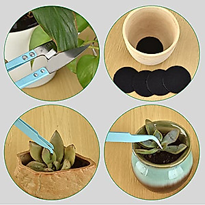 excvalues 23 Pcs Succulent Tools, Mini Garden Tools0001 Set, Miniature Succulent Hand Tools with Plant Potting Tarp Mat, Transplanting Tool Kit for Indoor Outdoor Mini Fairy Garden Plant Care (Blue)