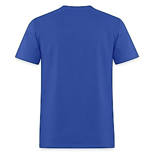 Spreadshirt Ceiling Fan Halloween Costume Go Ceiling Men's T-Shirt, XL, Royal Blue