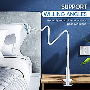 Cell Phone Holder, BENKS Universal Flexible Long Arms Mobile Phone Holder Desktop Bed Lazy Bracket Mobile Stand Support All Mobiles, for Bedroom, Kitchen, Office, Bathroom Etc(Supreme in 900mm Length)