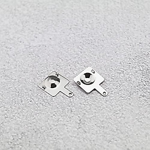 30 Pair AA AAA Battery Spring Plate Battery Positive Negative Conversion Spring Contact Nickeling Plate Accessories for Toy Cars Battery Radio Remote Control