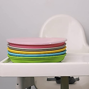 Suction Plates for Babies | 100% Silicone with Lid | Divided Design | Microwave & Dishwasher Safe