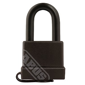 ABUS 70/35 KA Solid Brass Weatherproof Padlock Keyed Alike (Code - 6301), Black