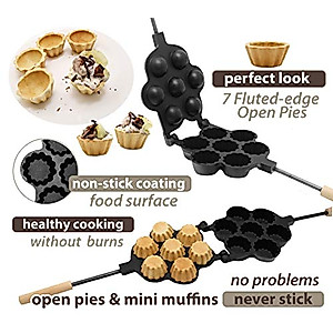 Mini Muffins Open Pies Cookie Maker Non-stick Cookies Pastry