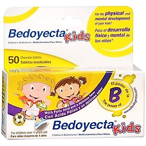 Bedoyecta Kids Multivitamin Dietary Supplement Chewable Tablets - 3PC