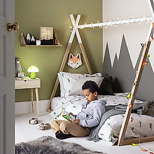 Lights4fun, Inc. Fox Battery Operated LED Wall Night Light