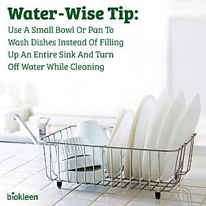 Biokleen Dish Liquid Soap - 50 Ounce - Dish-washing, Hand Moisturizing, Eco-Friendly, Plant-Based, No Artificial Fragrance, Colors or Preservatives, Citrus & Aloe