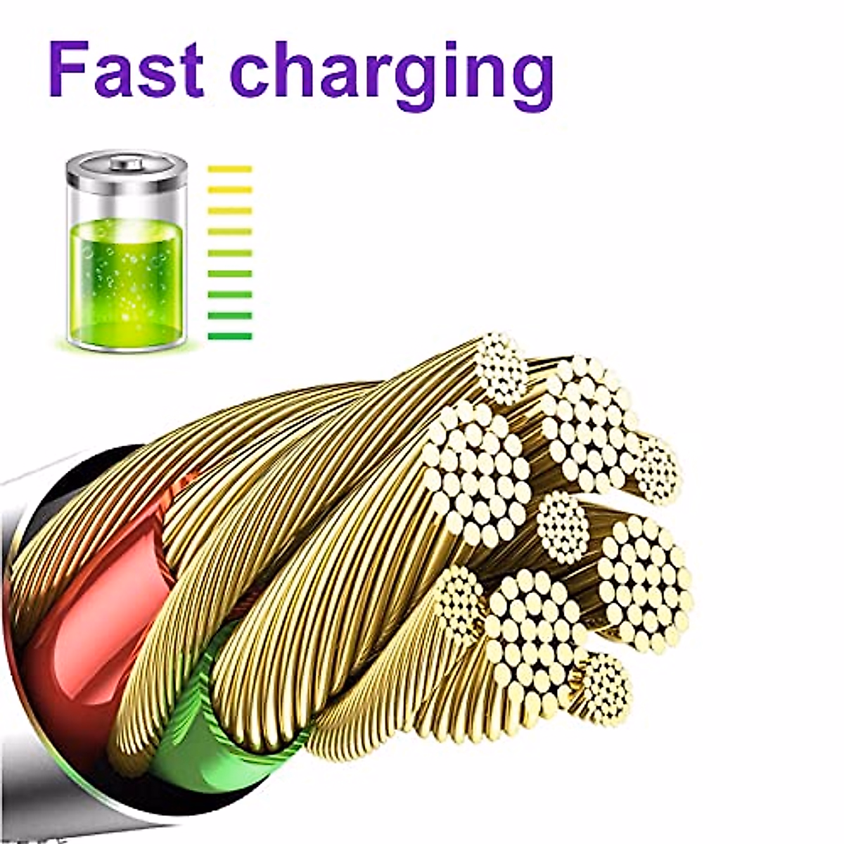 iPhone Charger Cord,[Apple MFi Certified] 4pack iPhone Charger Purple Apple Chargers for iPhone iPhone Charging Cord Nylon Braided Compatible with iPhone 13 Pro/13/12/11 Pro/11/XS MAX/XR/8/7/6s