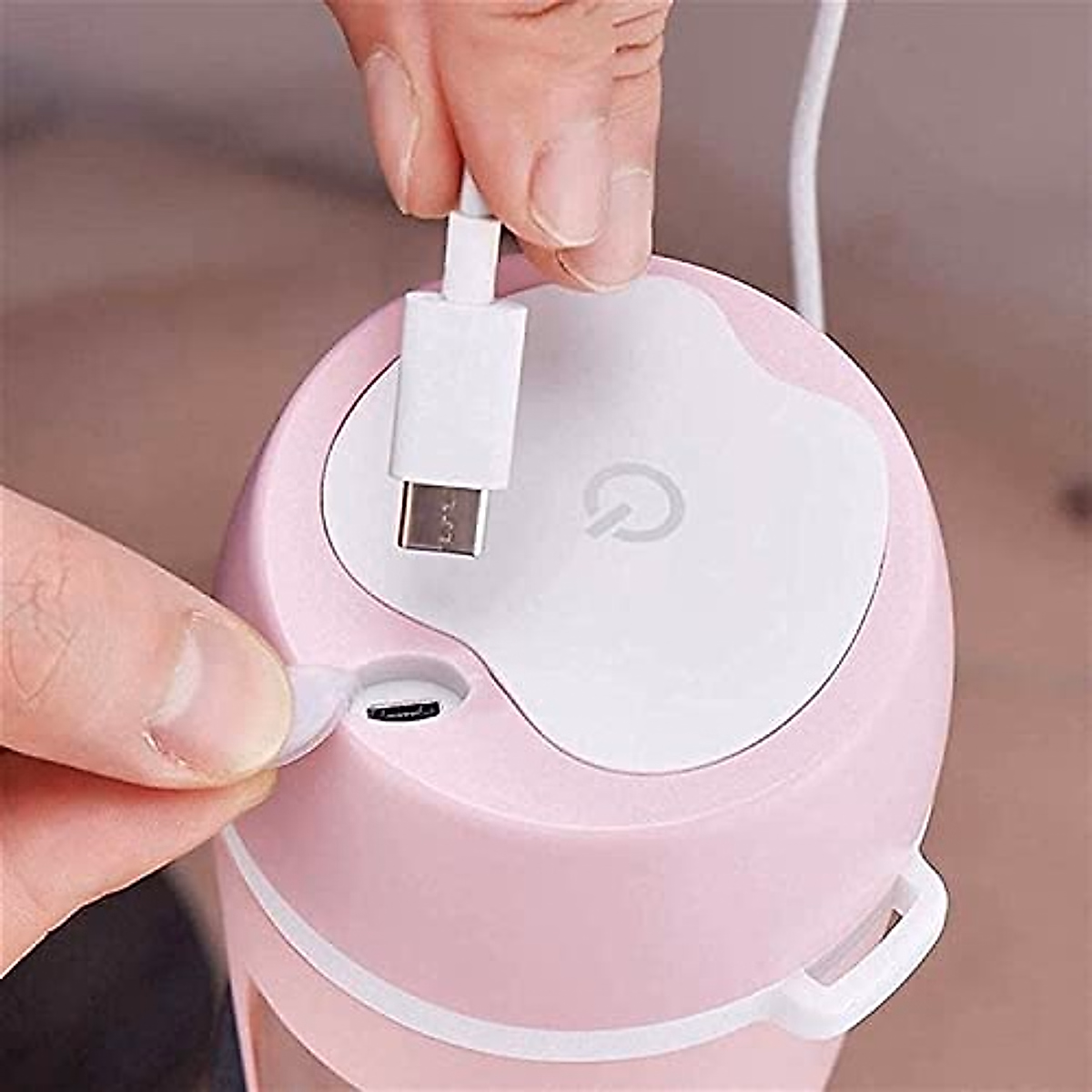 MXJCC Portable Blender, Personal size blender Smoothie Maker Blender, Personal Smoothie Mixer, Usb Rechargeable Smoothie Blender