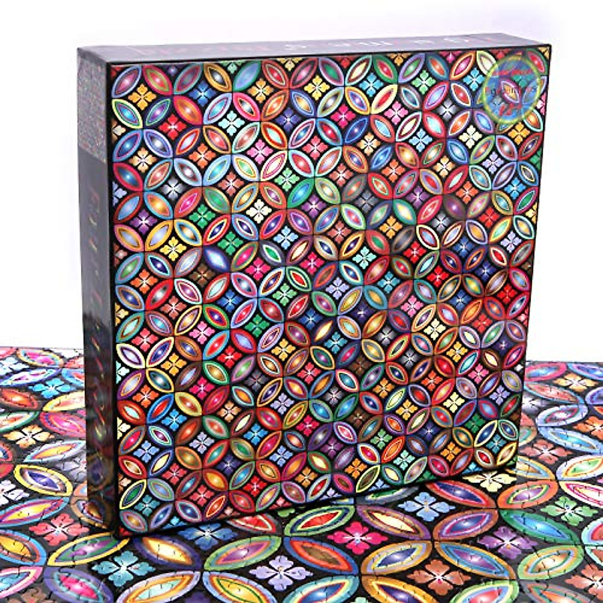 Bgraamiens Puzzle-Four Leaf Clover-1000 Pieces Creative Color Challenge Jigsaw Puzzle