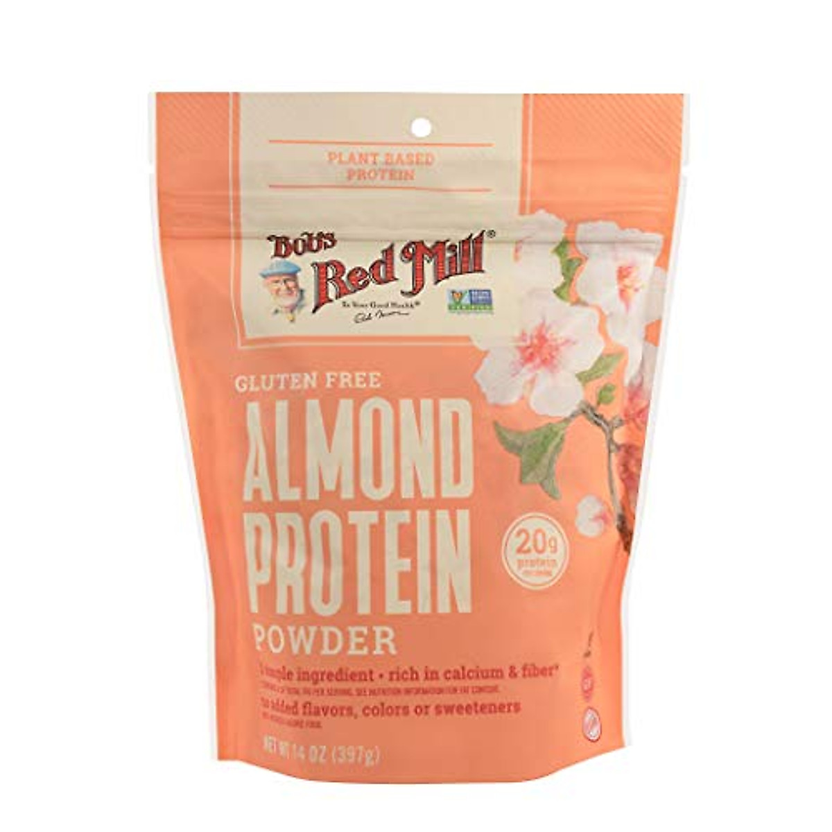 Bob's Red Mill Almond Protein Powder, 14-ounce (Pack of 4)