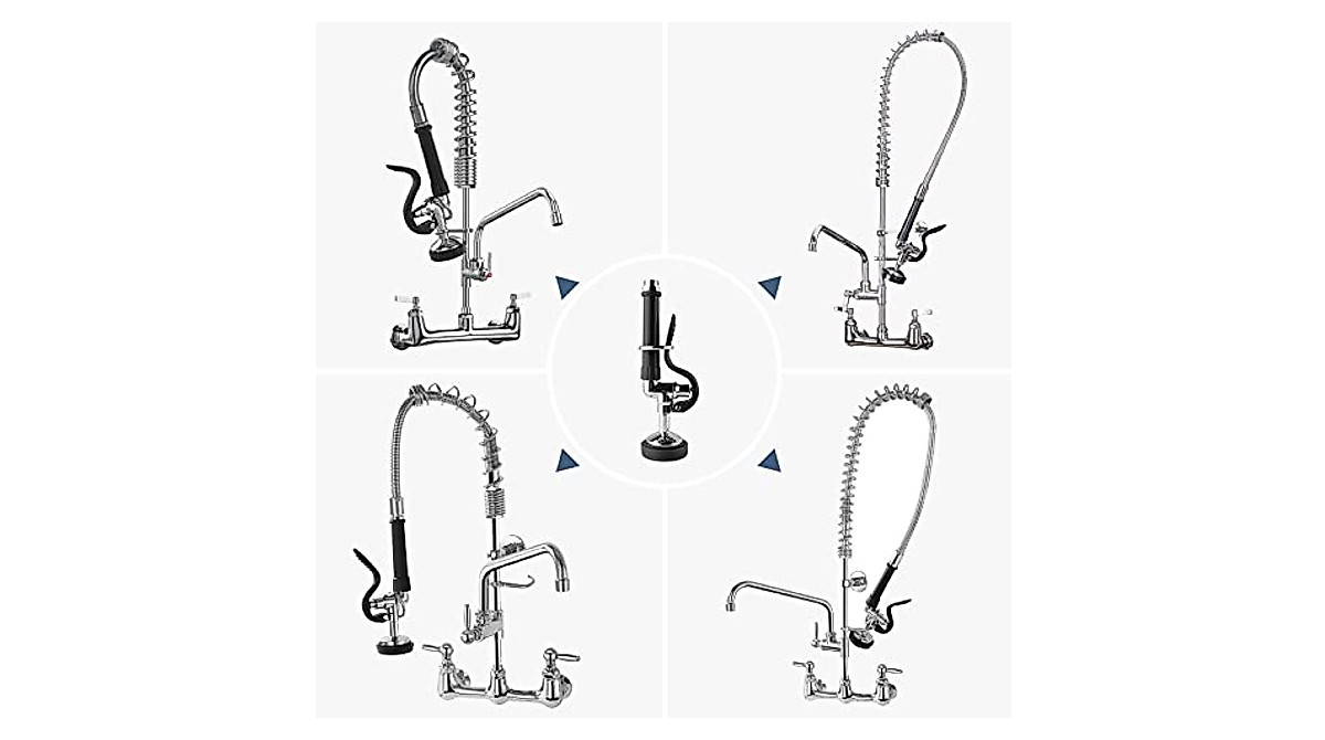 Pre Rinse Sprayer for Commercial Kitchens - High Pressure