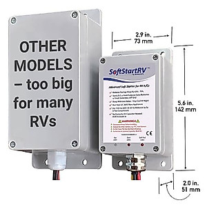 SoftStartRV Soft Start for RV Air Conditioner, RV AC Soft Start Kit for Air Conditioner, Easy Start Even with a Small Generator, 100% Waterproof, Trailer Camper, Motorhome HVAC -NetworkRV