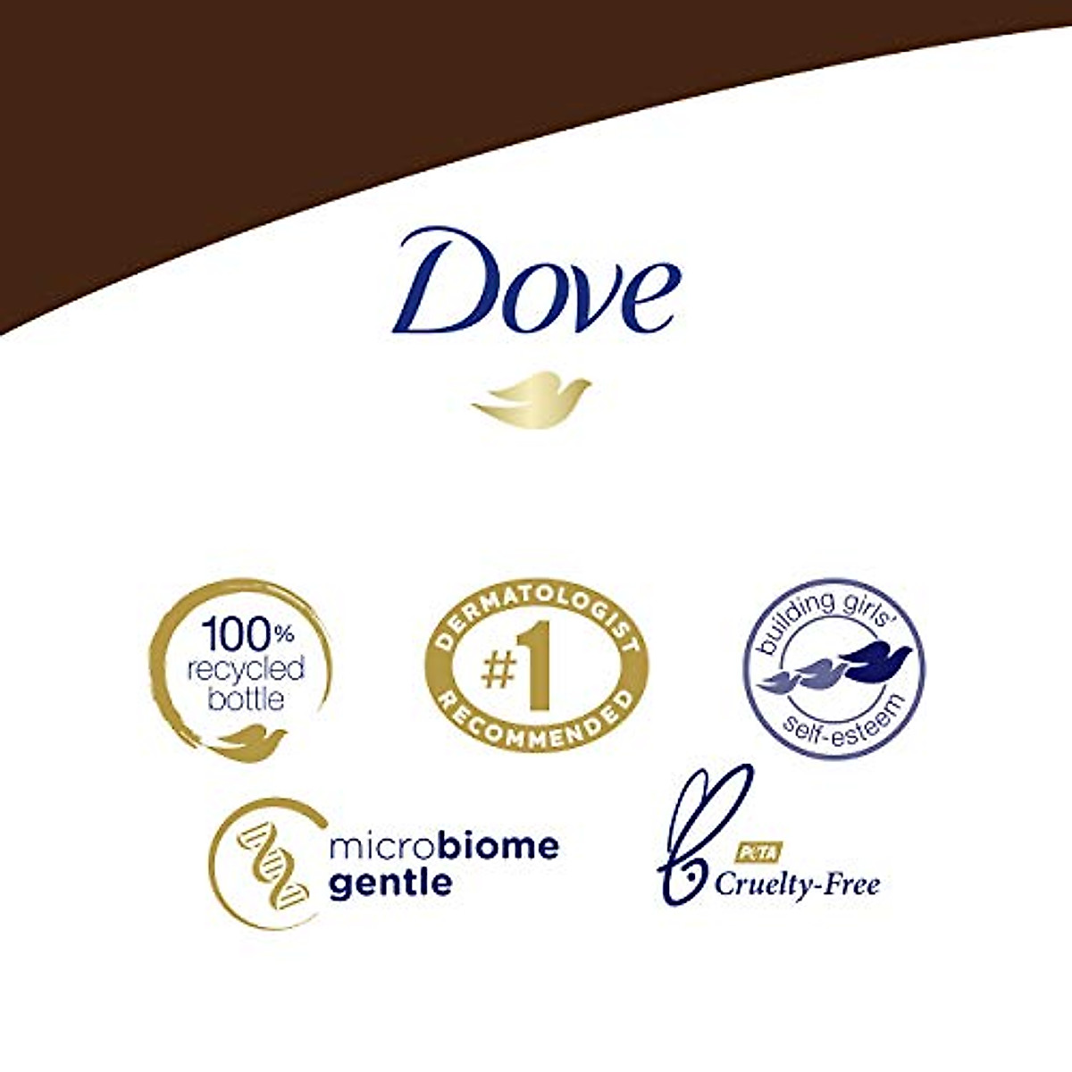 Dove Purely Pampering Body Wash for Dry Skin Coconut Butter and Cocoa Butter Effectively Washes Away Bacteria While Nourishing Your Skin 22 oz 4 count