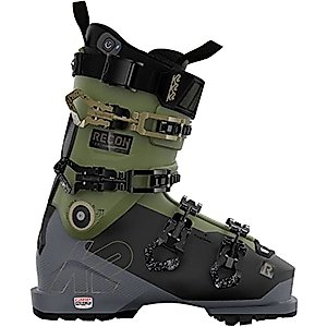 K2 Recon 120 Heat Mens Ski Boots Black/Green 10.5 (28.5)