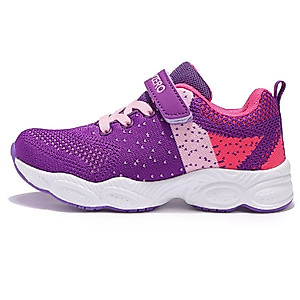 MAYZERO Kids Running Tennis Shoes Toddler Shoes Fashion Sneakers for Little Girls and Boys