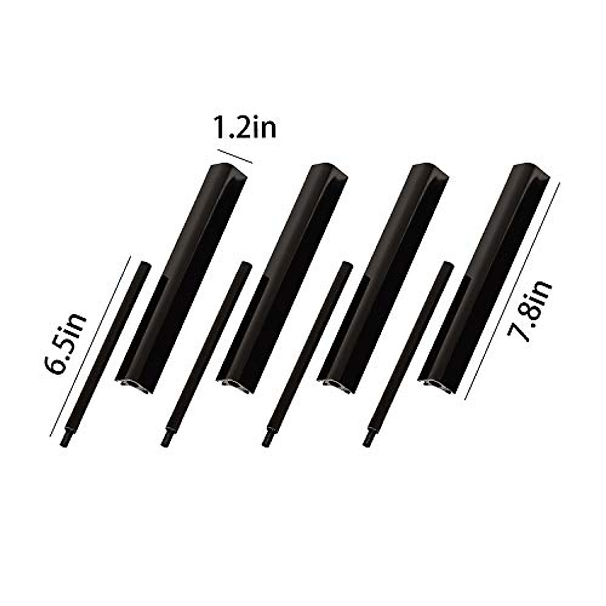 REPTI ZOO Reptile Terrarium Stackers Post Only for RK Knock-Down Glass Terrariums