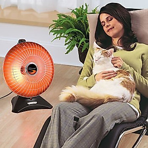 Presto, Heatdish Plus Parabolic Heater 120 Volts Ac, 1000 Watts, Infinite Switch Technology with Multiple Heat Settings Compare Product
