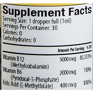 ANUMED INTERNATIONAL Vitamin B-12 5000, 0.02 Pound