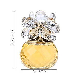 TMISHION Women Perfume, Long Lasting Flower Wood Fragrance Lady Perfume Spray for Women 60 ML (Gold)