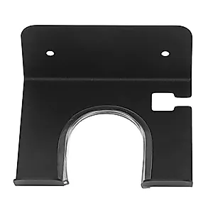Jeanoko Hair Blow Dryer Holder, Wall Mounted Easy to Hair Dryer Rack for Washroom(Black)