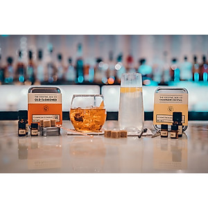 The Cocktail Box Co. Champagne Cocktail Kit - Premium Cocktail Kits - Make Hand Crafted Cocktails. Great Gifts for Him or Her Cocktail Lovers (1 Kit)