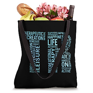 Recreational Therapist RT Month Gift Therapeutic Recreation Tote Bag