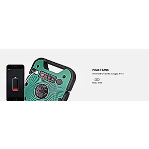 ALS Advanced Lighting Systems SPX601H-A 6000 Lumen Rechargeable LED Aluminum Work Light, with Integrated Power Bank