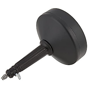Cobra 84250 84000 Drum Auger, for Use with Most Sink, Shower and Tub Drains,Black , 1/4 in X 25 Ft