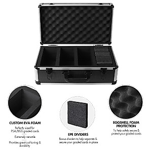 Graded Sports Card Storage Box - Card Case - Trading Card Storage Box - Trading Card Box - Trading Card Case for Pokemon Cards - Baseball Card Storage Box - Sports Card Storage Boxes, MTG Card Storage