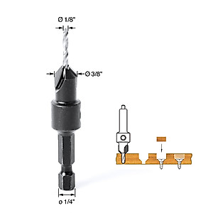 Timberline - Quick Countersink 1/8 Diametermetereter (608-116)