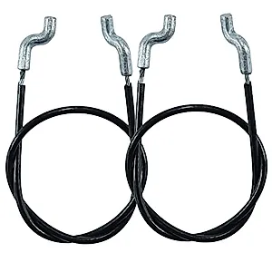 POSEAGLE 2 Pack 1501122MA Snow Thrower Clutch Drive Cable Compatible with Briggs and Stratton 1501122MA, 313449MA, 722095, MT1501122MA, Craftsman 1501122MA, Craftsman 313449, Craftsman 1501122