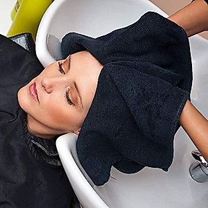 Simpli-Magic Towels, 16"x27", Black 24 Count