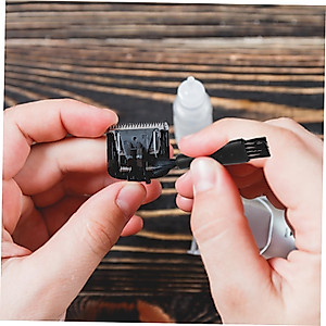 FOMIYES 5sets Double-Ended Electric Razor Cleaning Brush Replacement Shaver Brush Cleaner for Shaver Trimmer Abs Plastic Nylon Brush Mini Size for Daily Use 10pcs*5