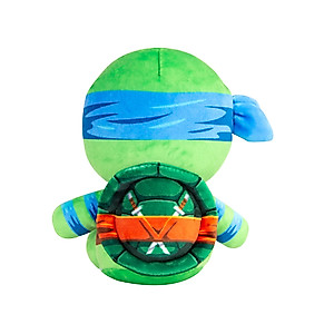 Club Mocchi-Mocchi- Teenage Mutant Ninja Turtles Plush - TMNT Leonardo Plushie - Ninja Turtle Stuffed Animal Toys and Room Decor - Plush Collectible TMNT Figures - 6 inch