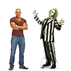 Cardboard People Beetlejuice Life Size Cardboard Cutout Standup - Beetlejuice Beetlejuice (2024 Film)
