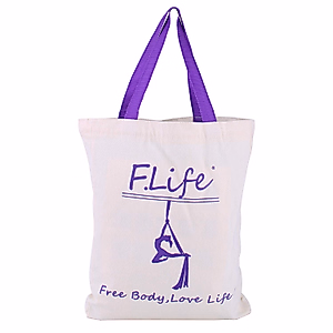 F.Life Aerial Yoga Hammock 5.5 yards Premium Aerial Silk Fabric Yoga Swing for Antigravity Yoga Inversion Include Daisy Chain,Carabiner and Pose Guide