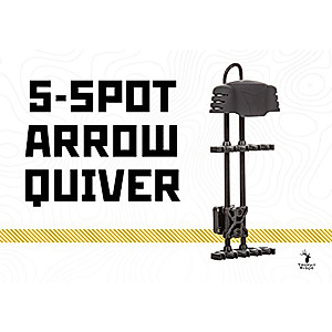 Trophy Ridge 5-Spot Archery Arrow Quiver, Black