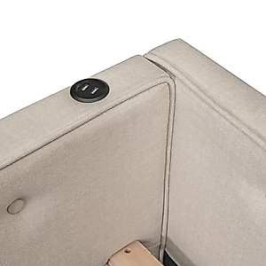 KTATK Wood House Bed with 2 Twin Solid Bed,L Structure Bedroom Platform Bed Frame W/Fence and Slatted Frame,No Box Spring Required,for Kids Teens Boy Girl,White