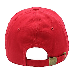 AZTRONA Baseball Cap for Men Women - Classic Dad Hat, RED