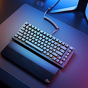 Glorious Gaming ABS V2 Doubleshot 147-Keycap Set (ISO) - Premium OEM Profile in Classic Black - Spanish Layout for RGB Backlit Mechanical Keyboards