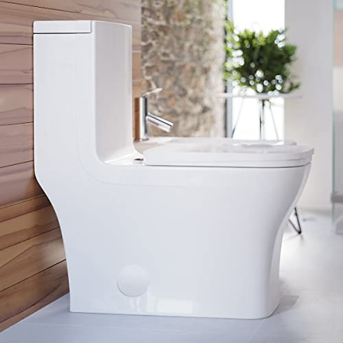 Swiss Madison Well Made Forever SM-1T106 Concorde One Piece Toilet, Glossy White