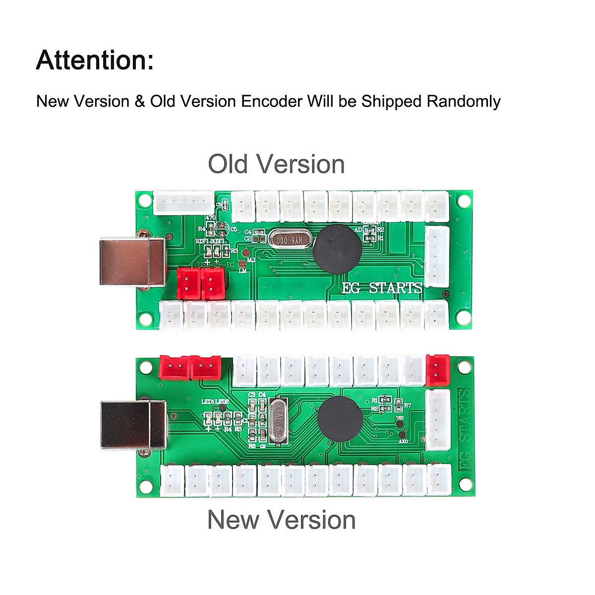 Avisiri Zero Delay USB Encoder to PC Games Arcade Stick Standard Controllers for American Style Arcade 2Pin Joystick Cable Happ Push Buttons Wire