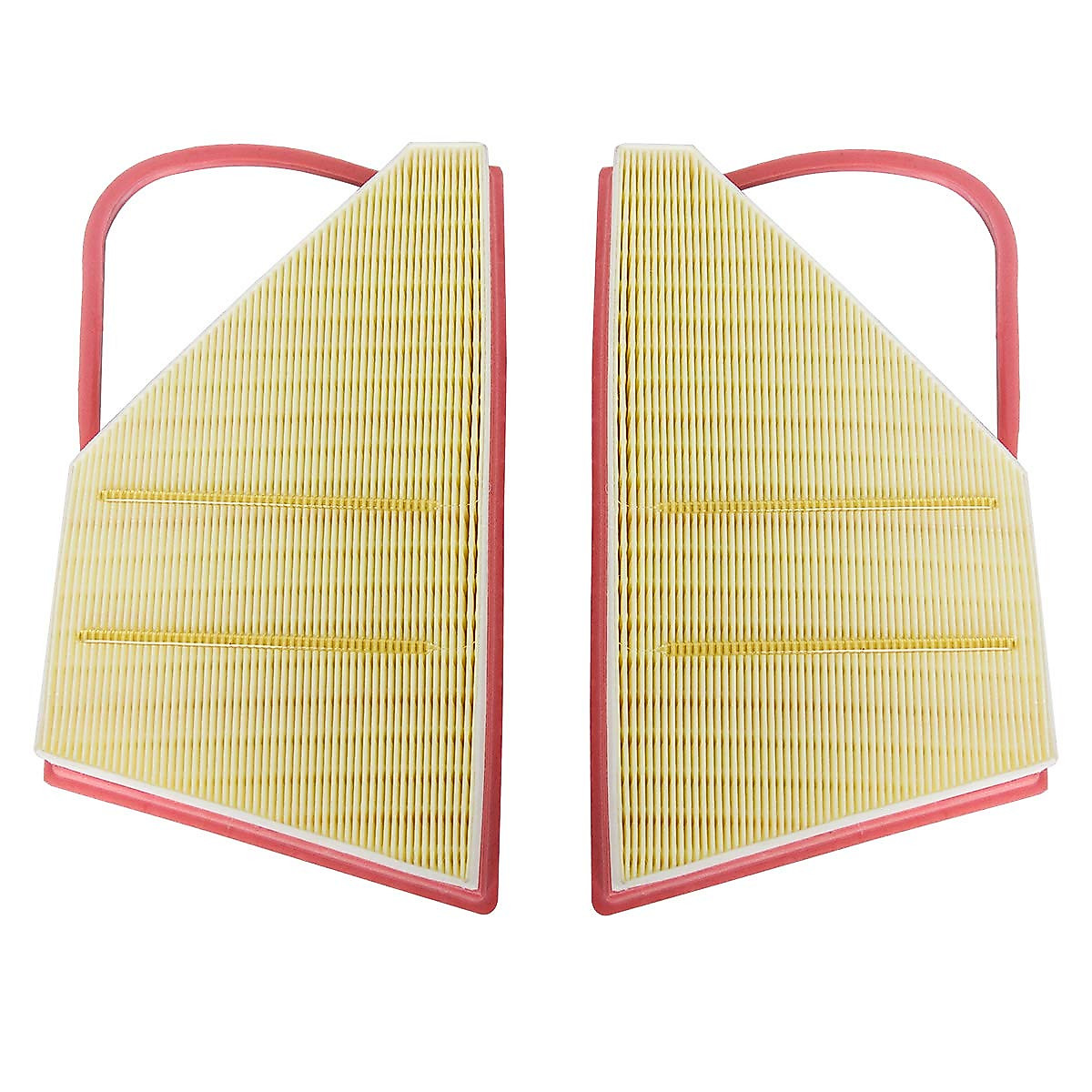 2 Filter Set for Bentley Continental GT GTC Flying Spur W12 Replace 3W0129620B & 3W0129620C