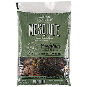 Traeger Grills Signature Blend and Mesquite Hardwood Pellets - Versatile, Bold Flavors for Grilling and Smoking