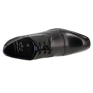 bugatti Men's 312101121000 Derbys, Black Schwarz 1000, 13