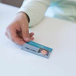 Fellowes Hot Laminating Pouches, ID Tag, Not Punched, 5 mil, 100 Pack (52015)