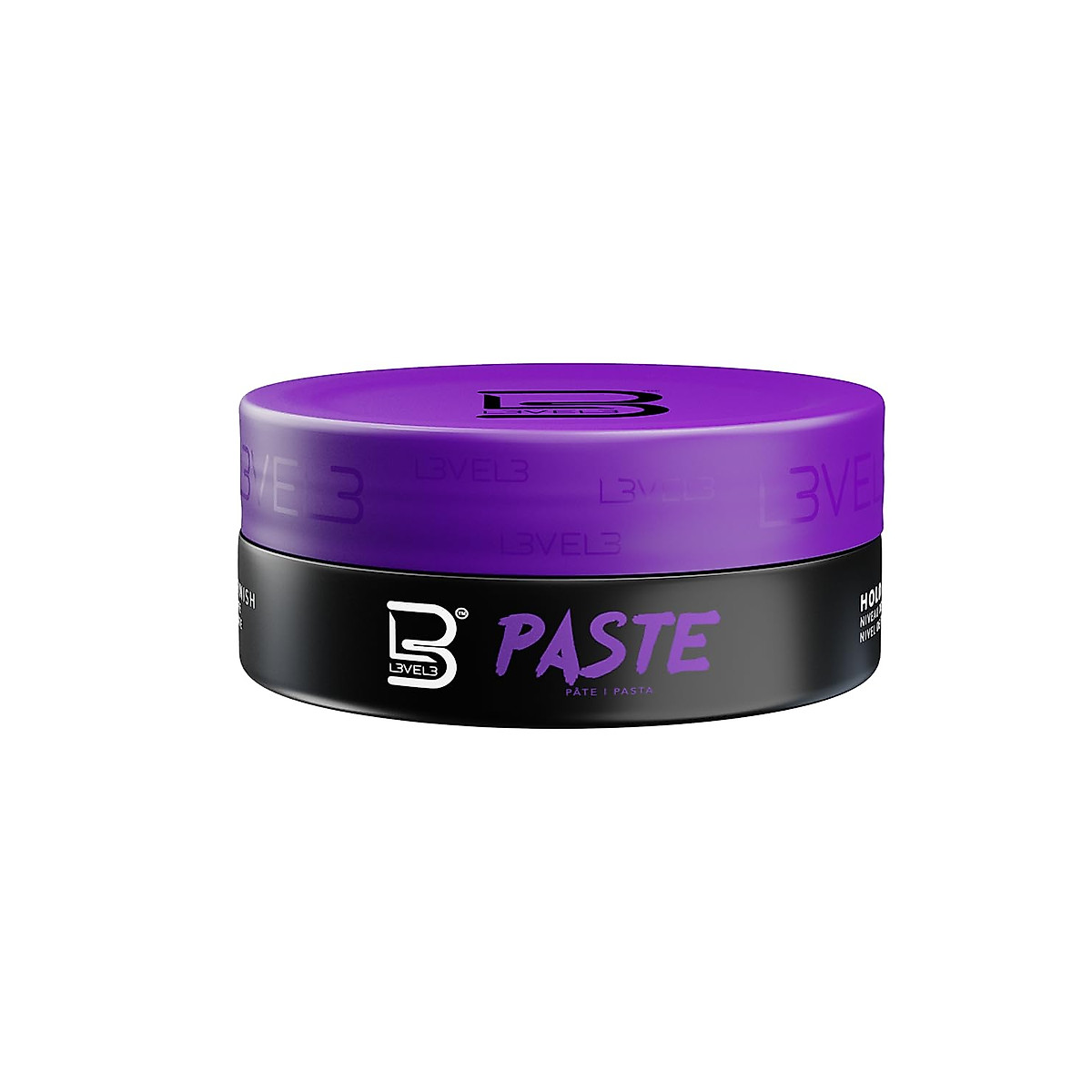 L3 - Level 3 Paste - Long-Lasting Hold - Improves Strength and Volume of Hair - Protects Against Hair Damage - Level Three Men Styling Product (150 ML, Paste)