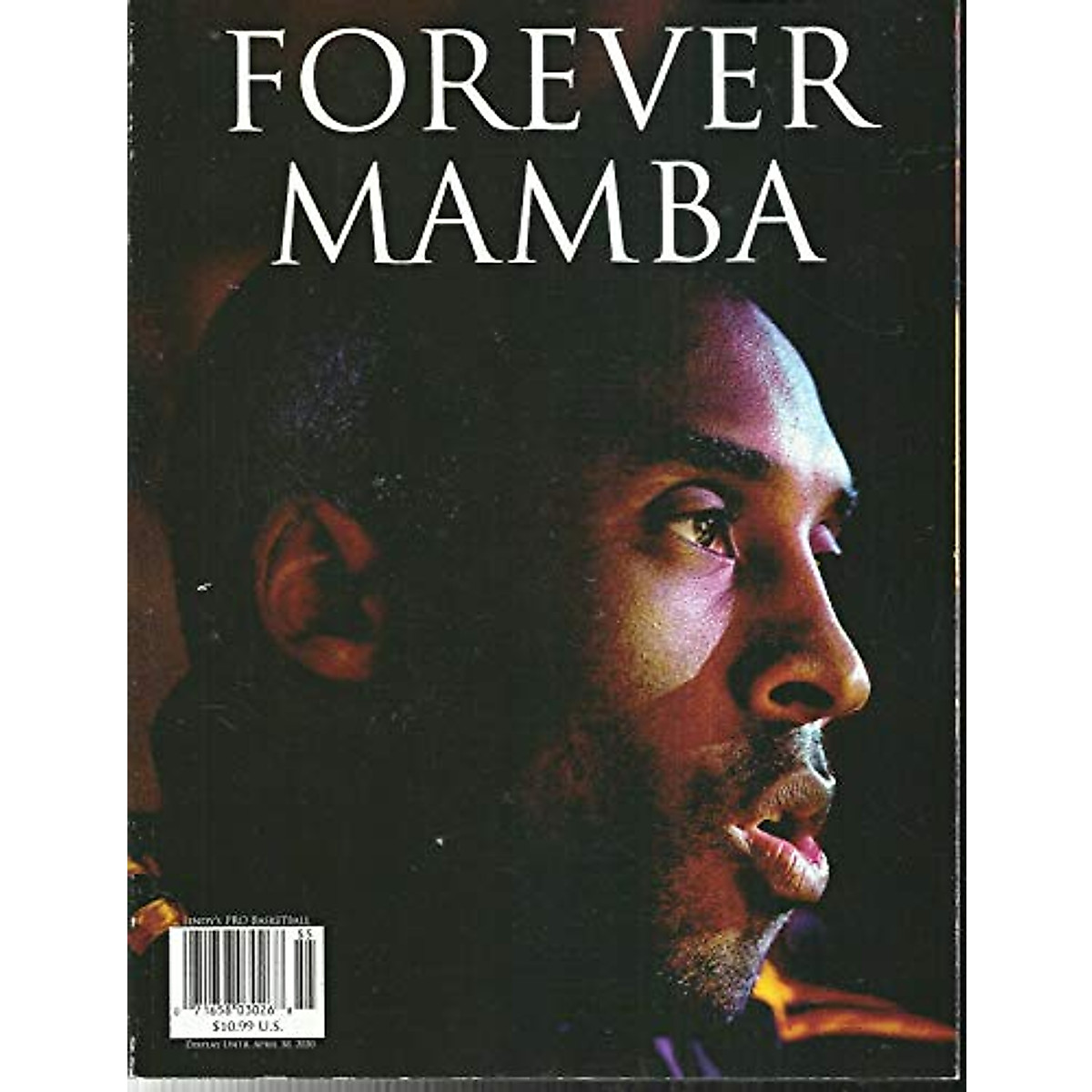 LINDY'S PRO BASKETBALL MAGAZINE, FOREVER MAMBA SPECIAL ISSUE, 2020
