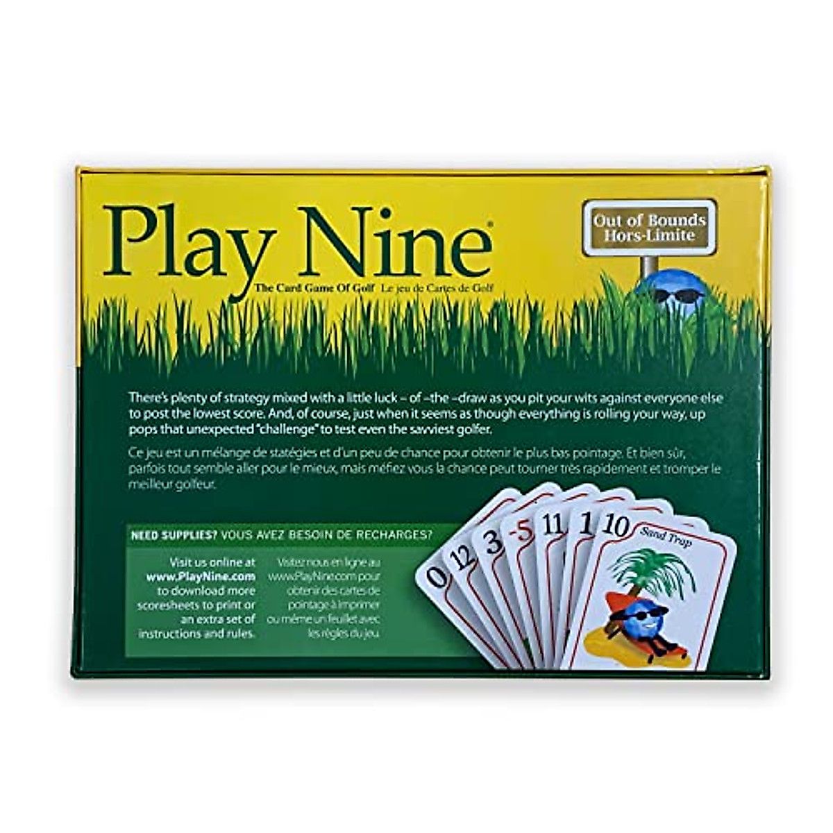 PLAY NINE - The Card Game of Golf, Best Card Games for Families, Strategy Game For Couples, Fun Game Night Kids, Teens and Adults, The Perfect Golf Gift