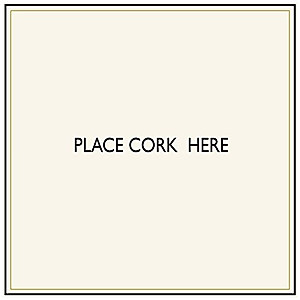 Wall Pops WallPops WPE1503 Gold Confetti Organization Kit, White & Off-White